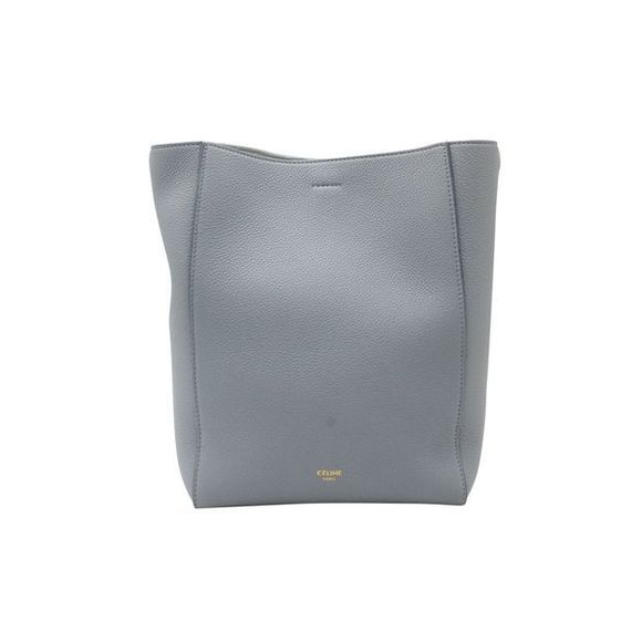 Celine | Bags | Celine Small Sangle Bucket Bag In Arctic Blue Leather ...